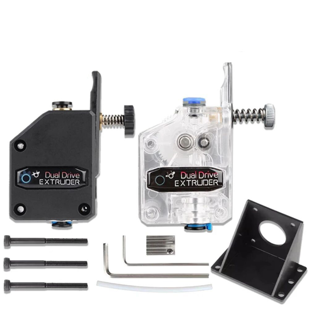 Детали для 3D-принтера: клон экструдера MK8, усовершенствованный экструдер с двойным приводом, нить Bowden Direct 1,75 мм для CR10 Ender 3 Pro