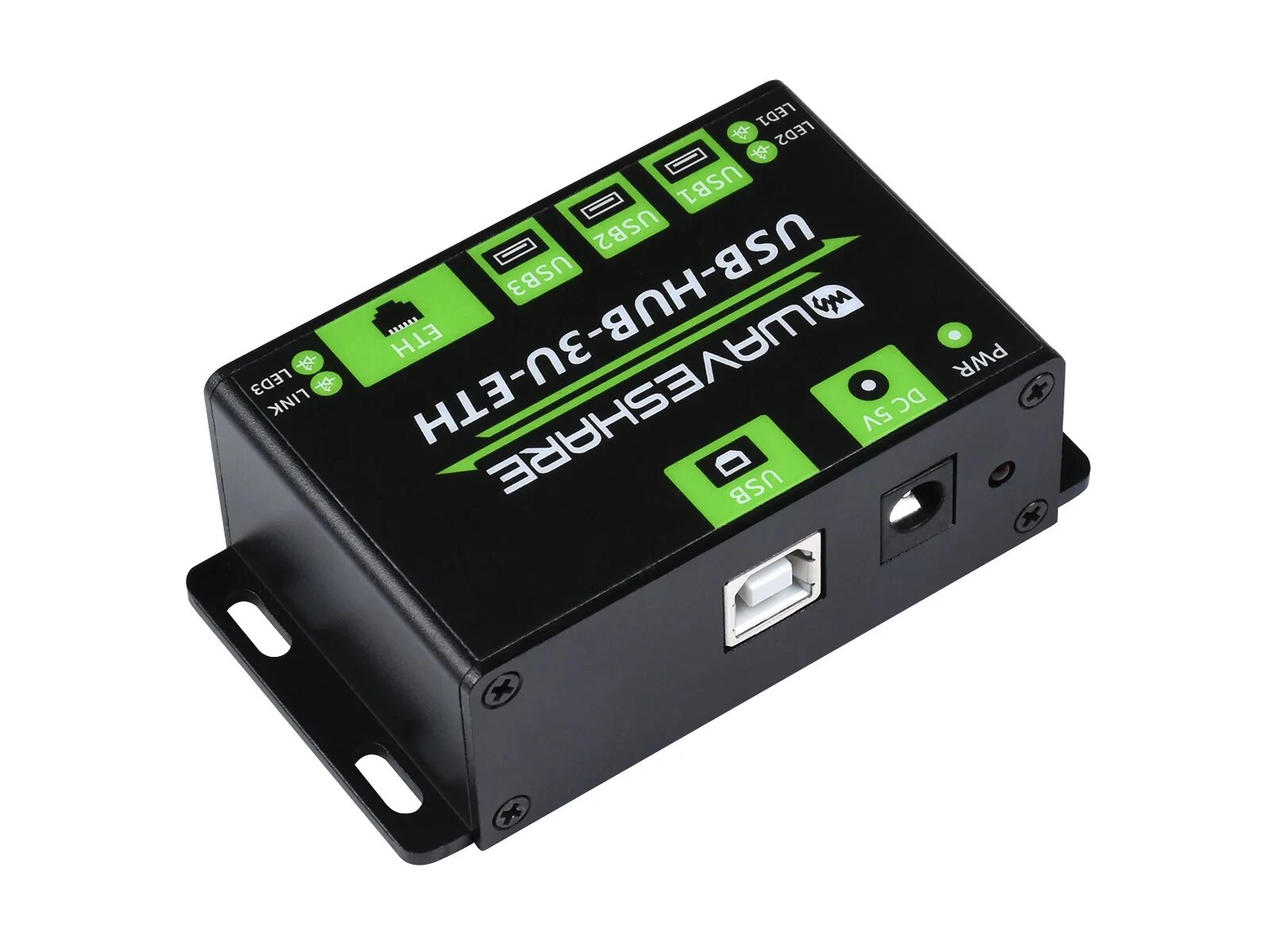Waveshare USB-концентратор с EU Power Plug — фото 1