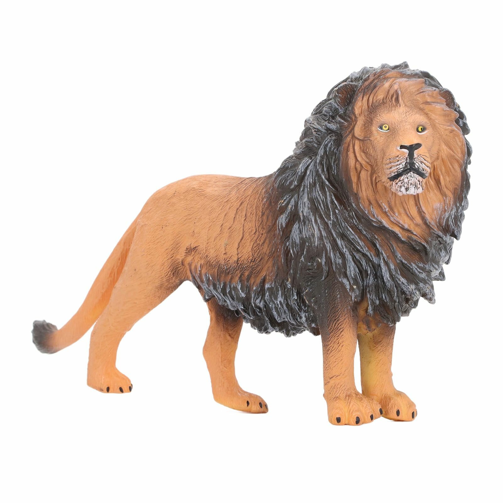 Резиновая игрушечная модель животного, реалистичная имитация, яркая текстура, домашний декор, фигурка дикого животного, модель для детей, большой размер