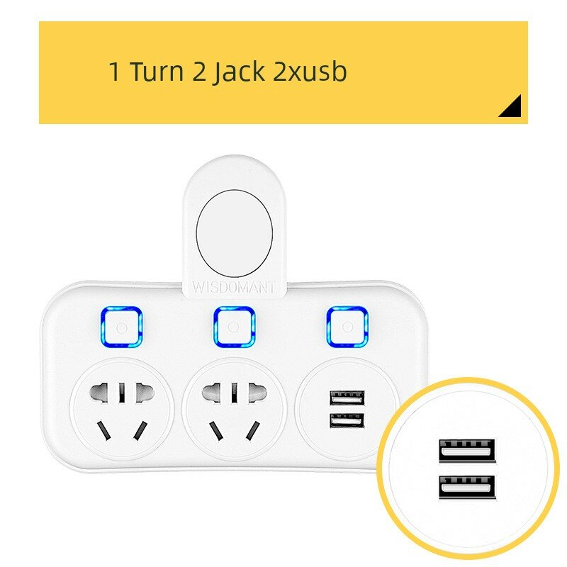 Многорозеточный конвертер из чистой меди с круглыми отверстиями, независимыми выключателями, платой для подключения