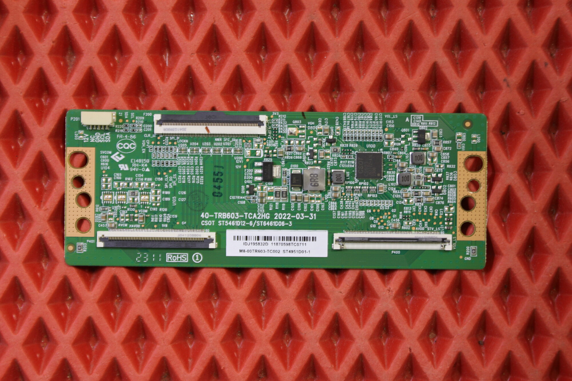 Модуль (T-CON) 40-TRB603-TCA2HG для телевизора SHIVAKI TV LED US50H3501 в надёжной упаковке