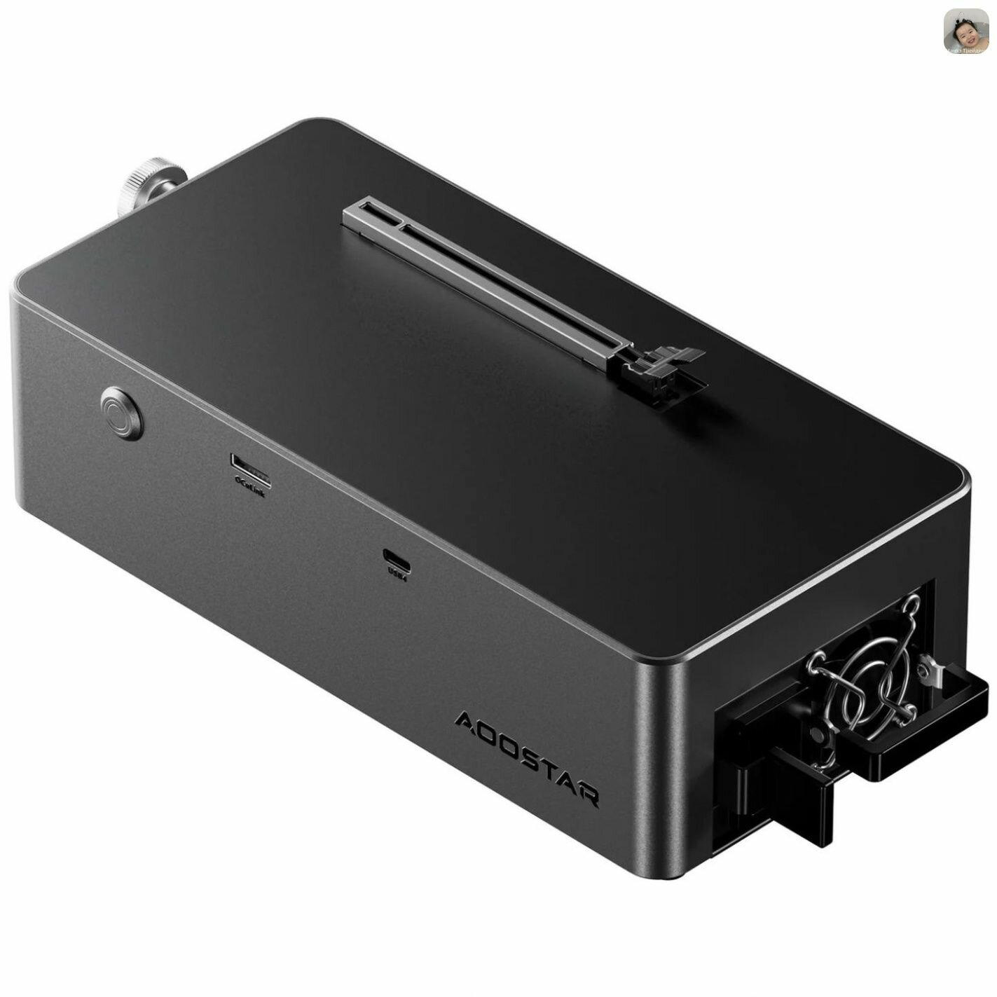 Док-станция расширения графической карты Aoostar AG02 с интерфейсом OCulink+USB, Встроенный 800 Вт, PCIEx4, совместимый с AMD/Intel/NVIDIA