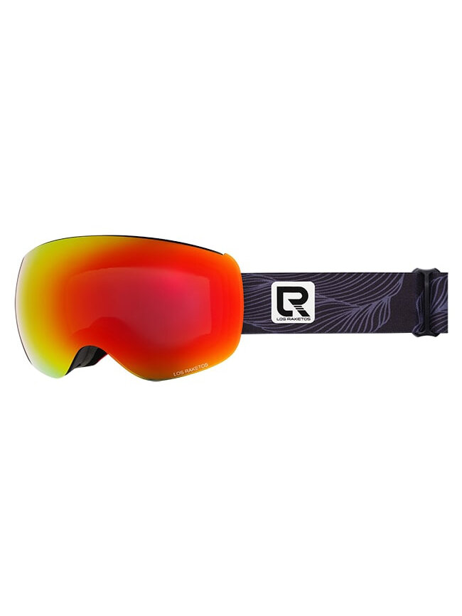 Маска (очки) для сноуборда, горных лыж Los Raketos nemessis red chrom polarised 22310