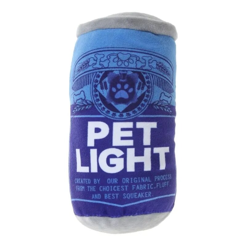 Плюшевые баночки для собак, чтобы развеять скуку, и самодостаточные голосовые игрушки-blue beer