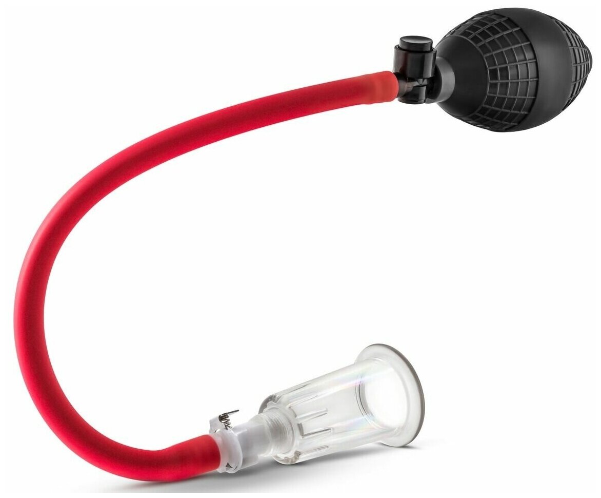 Вакуумная помпа для клитора и сосков Beginners Clitoral Pumping System, прозрачный