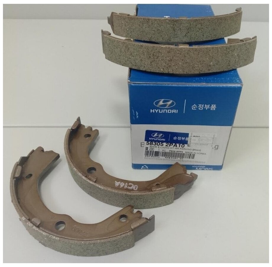 HYUNDAI/KIA/MOBIS 583052PA10 Колодки тормозные барабанные ручного тормоза [/.]