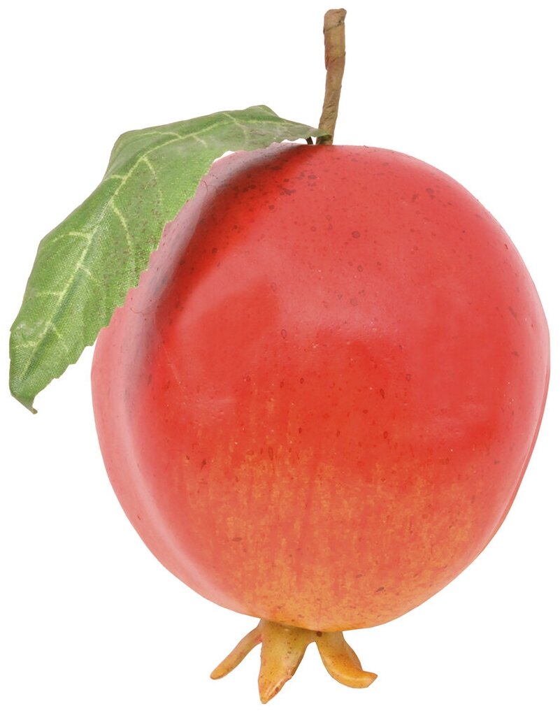 Искусственный муляж граната Holodilova К-00-64, пенопласт, 8см, для декора, 1 шт.