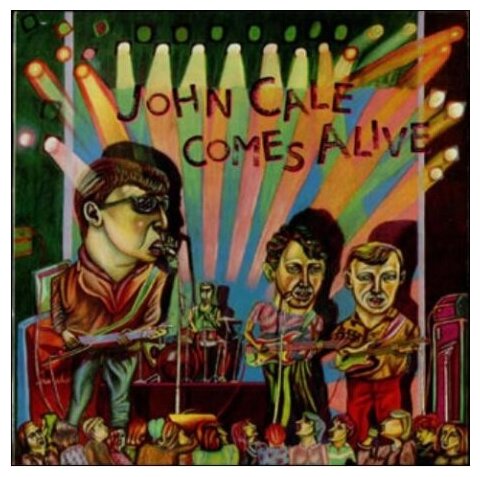 Старый винил, ZE Records, JOHN CALE - Comes Alive (LP, Used)