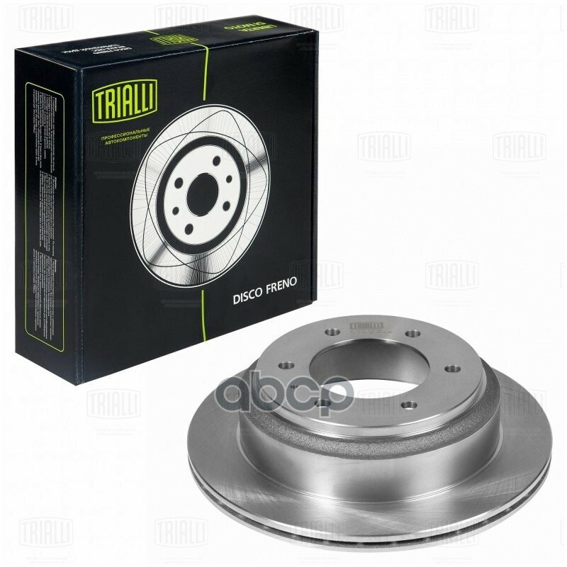 Диск тормозной OPEL FRONTERA/GREAT WALL HOVER 05-/HAVAL 10- зад. вент. D 313мм. Trialli арт. DF270304