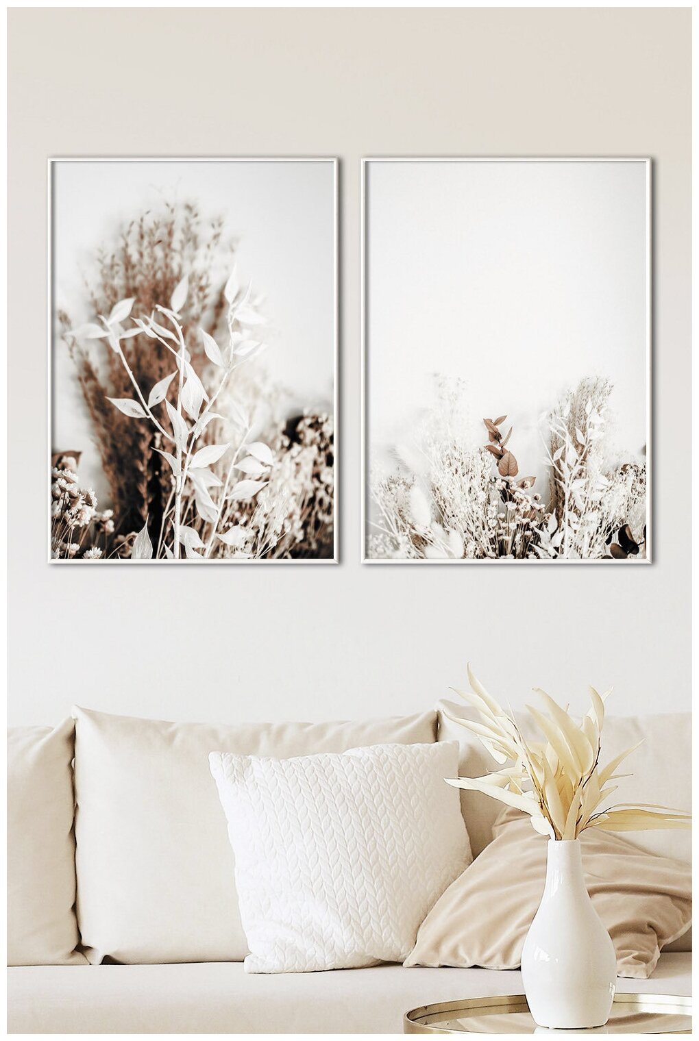 Набор из двух постеров Postermarkt в белых рамках 40х50 см, №249