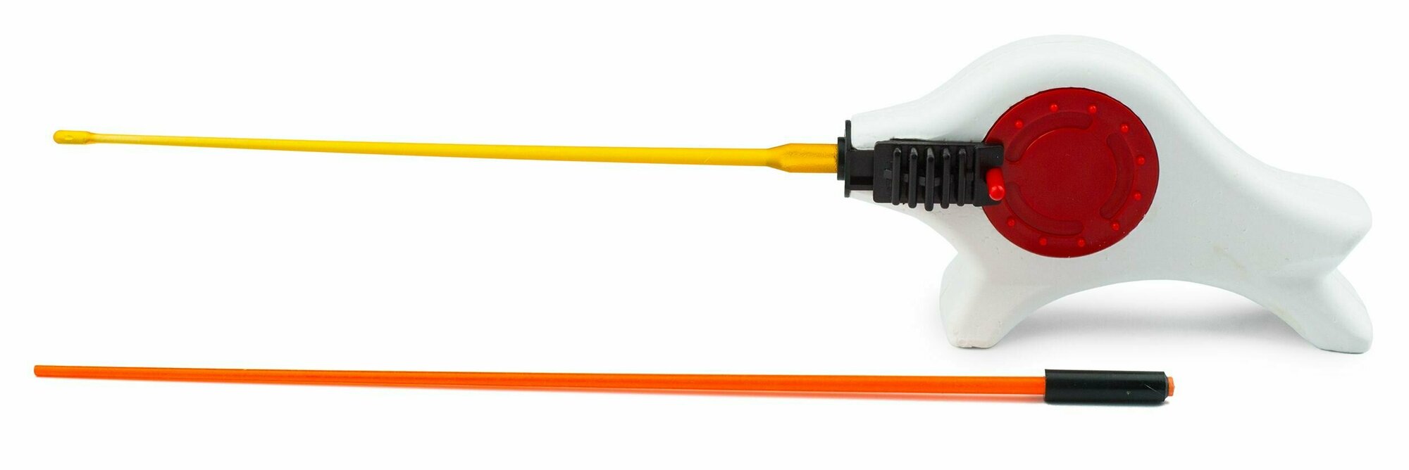 Удочка зимняя "Кабанчик" безосевой, пенопластовая ручка-мотовило