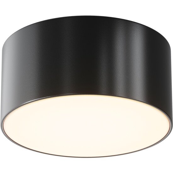Потолочный светильник Maytoni Outdoor Zon IP O430CL-L15B3K 15W Черный Алюминий и пластик