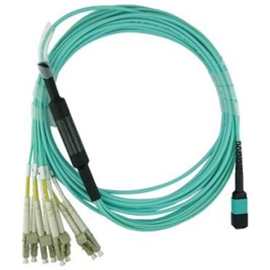 Кабель оптический Lenovo 00FM413 MPO-4xLC 3m OM3 MMF