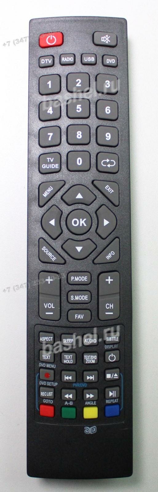 Sharp LC-32HI3222E чёрный, Пульт ДУ