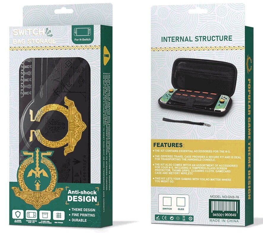 Сумка Switch Bag Storage The Legend of Zelda Tears of the Kingdom Edition (Oled)