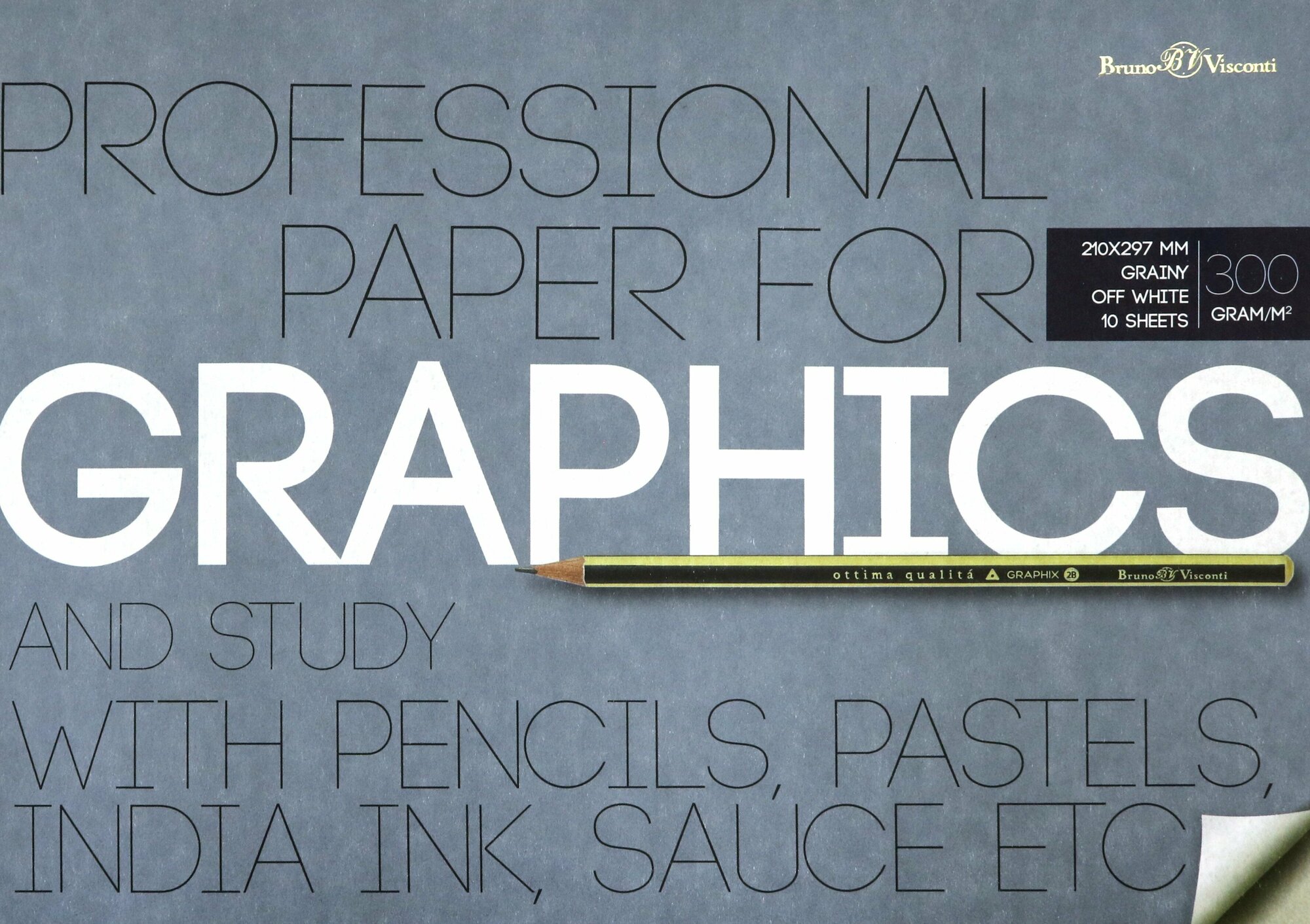 Бумага для графики (10 листов, А4) (4-122)