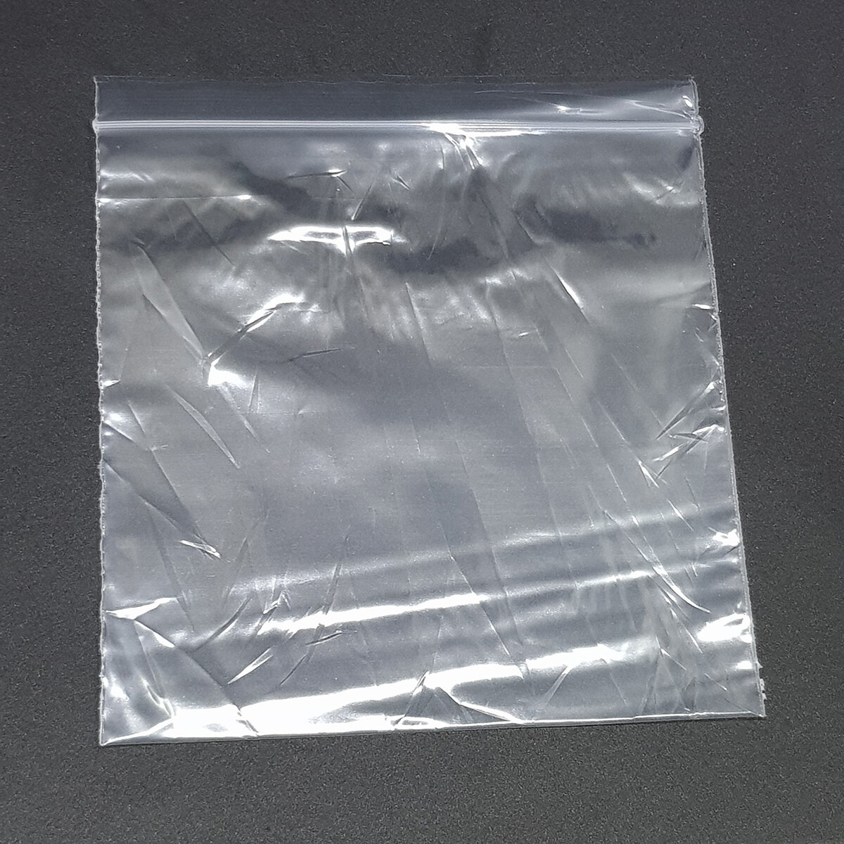 Пакетики zip-lock (грипперы), 12х12см, 50 мкм, прозрачные, 100 шт.