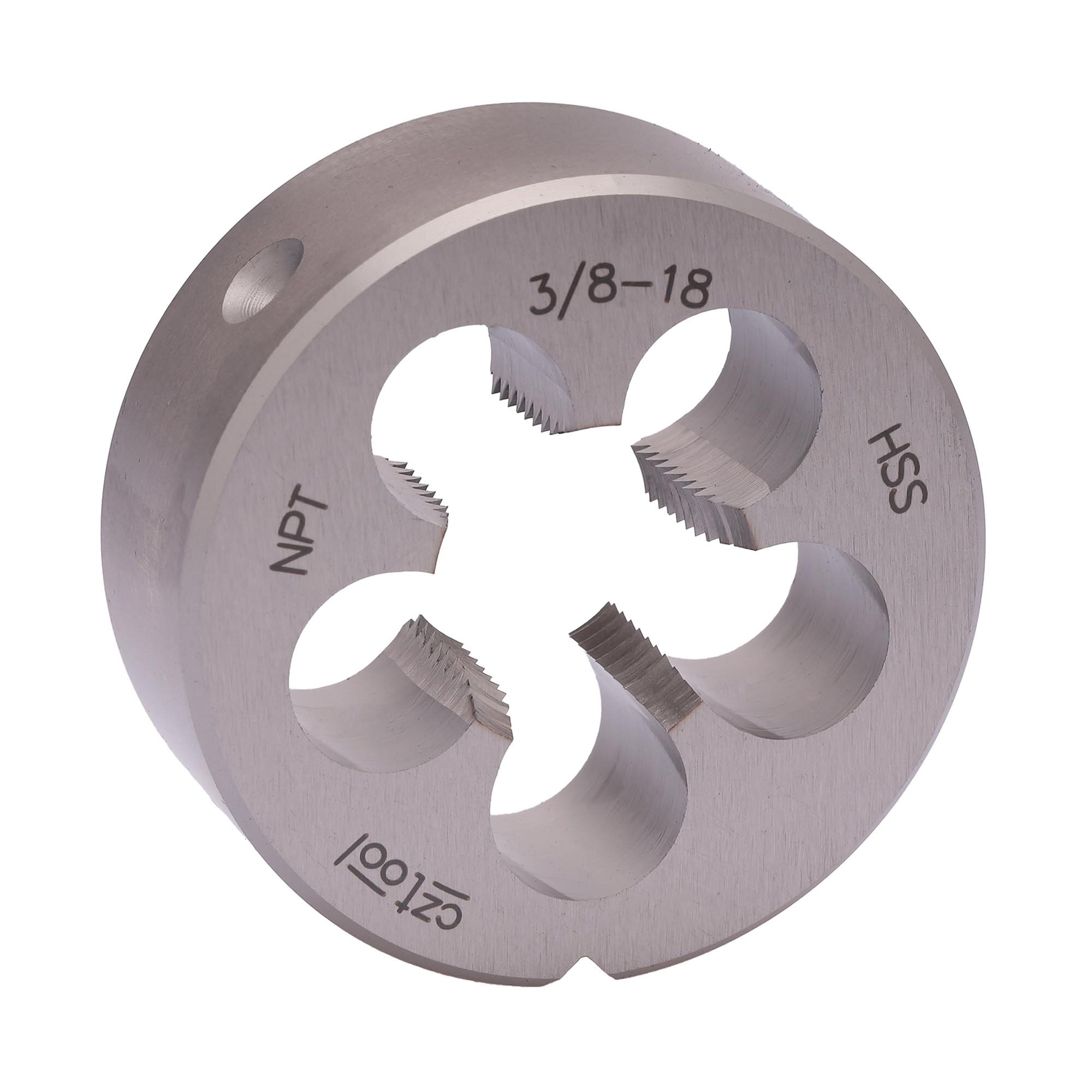 Плашка коническая Bucovice Tools NPT 3/8"-18 HSS DIN EN 24230 45x14мм 430380