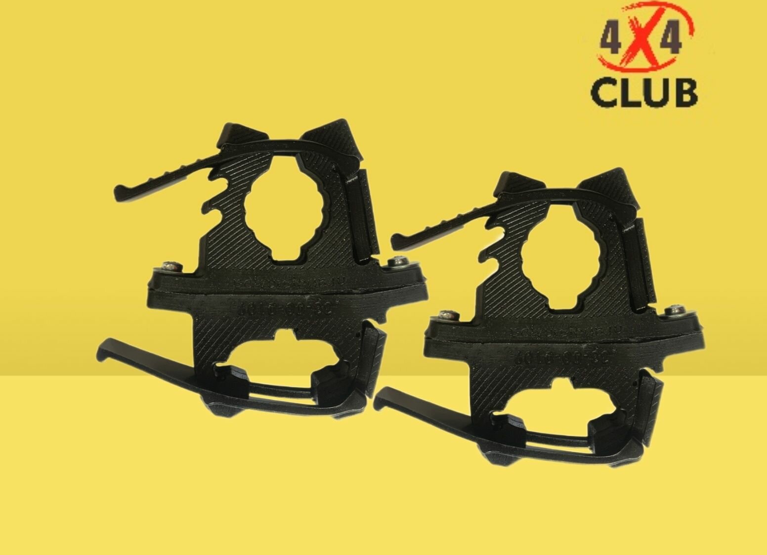 Крепление лопаты на рейлинг. Диаметр закрепляемого предмета 25 - 35 мм. Комплект 2 шт