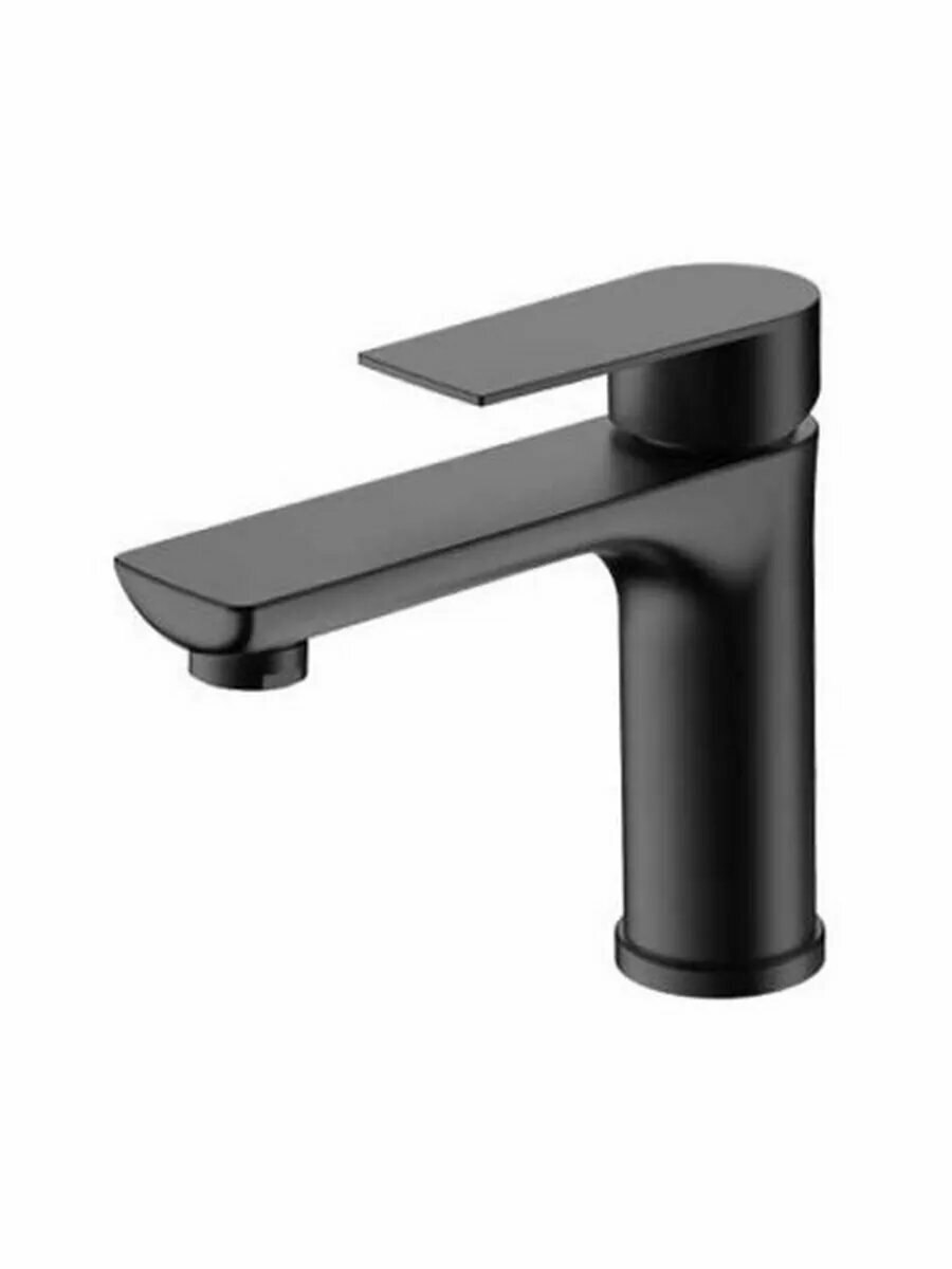 Смеситель для раковины Frap F10806-6, нержавеющая сталь, черный матовый