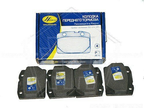 Колодка тормозная передняя ваз 2101-2107 (к-т) по "начало" (2101-3501090)