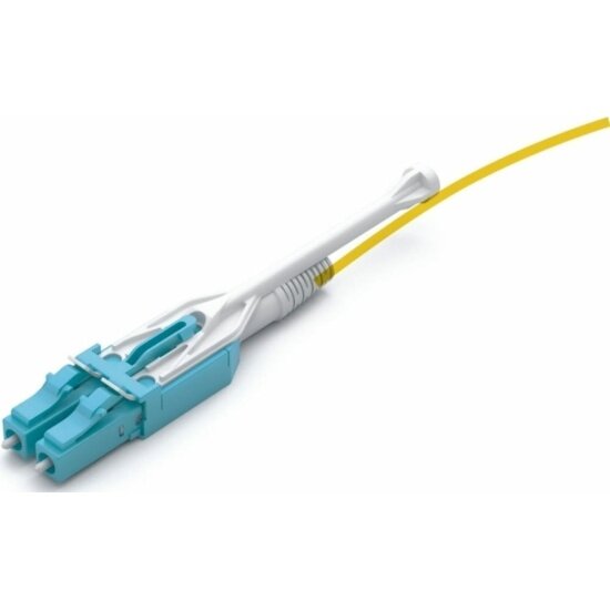 Патч-корд оптический Toplan , дуплексный, LC-LC, для панелей высокой плотности, OS2, LSZH, 1.0 м, желтый