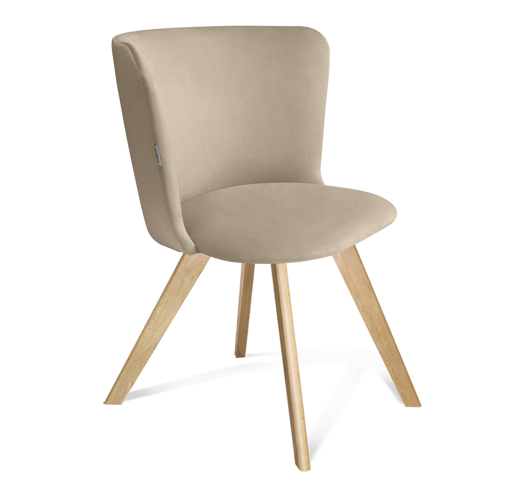 Стул Sheffilton SHT-ST36/S183 Ванильный крем/прозрачный лак Размеры: Высота 455мм Глубина 790мм Ширина 600мм