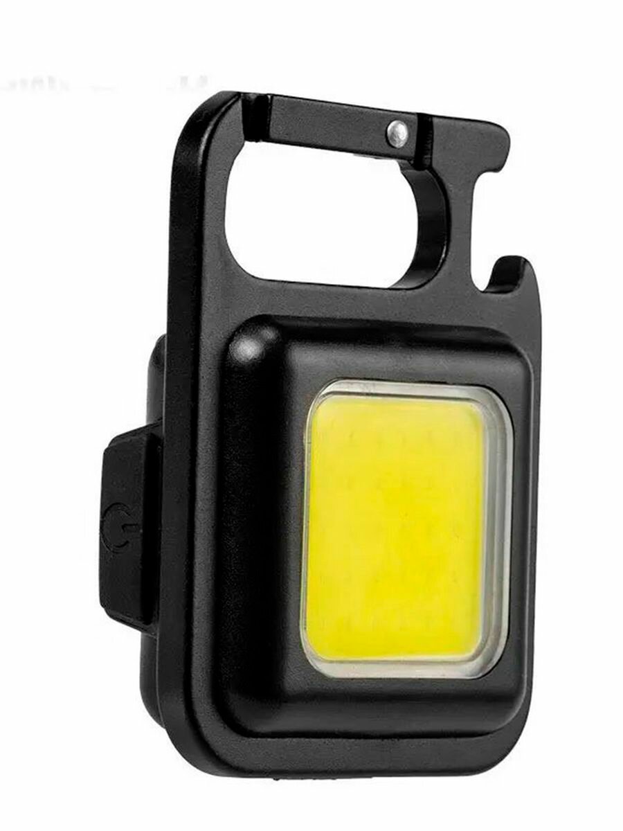 Карманный фонарь с карабином светодиодный брелок