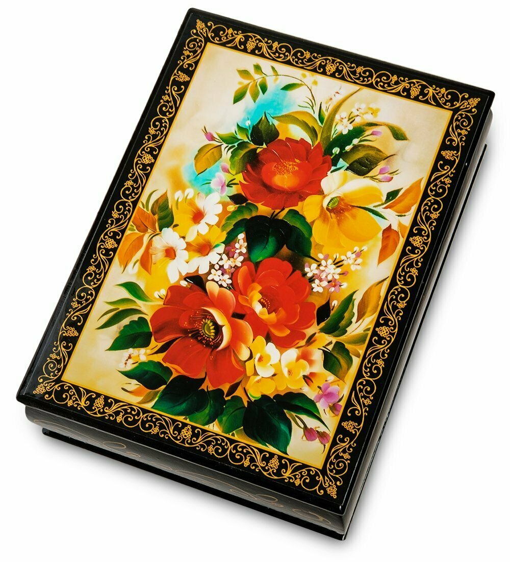 Шкатулка в технике декупаж (13х18х4)