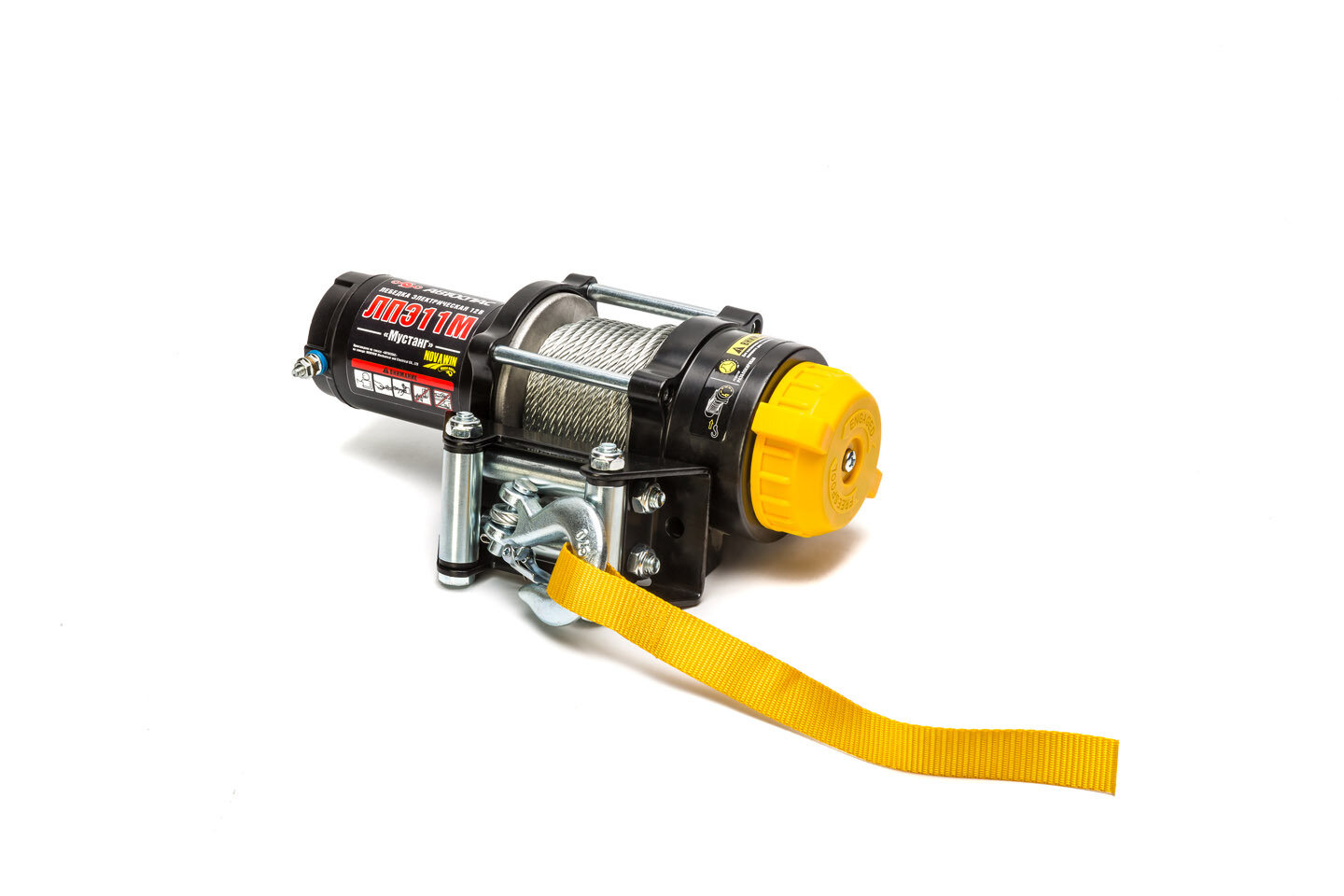 Лебедка для квадроцикла Автоспас Мустанг 2500 (ЛПЭ11М)