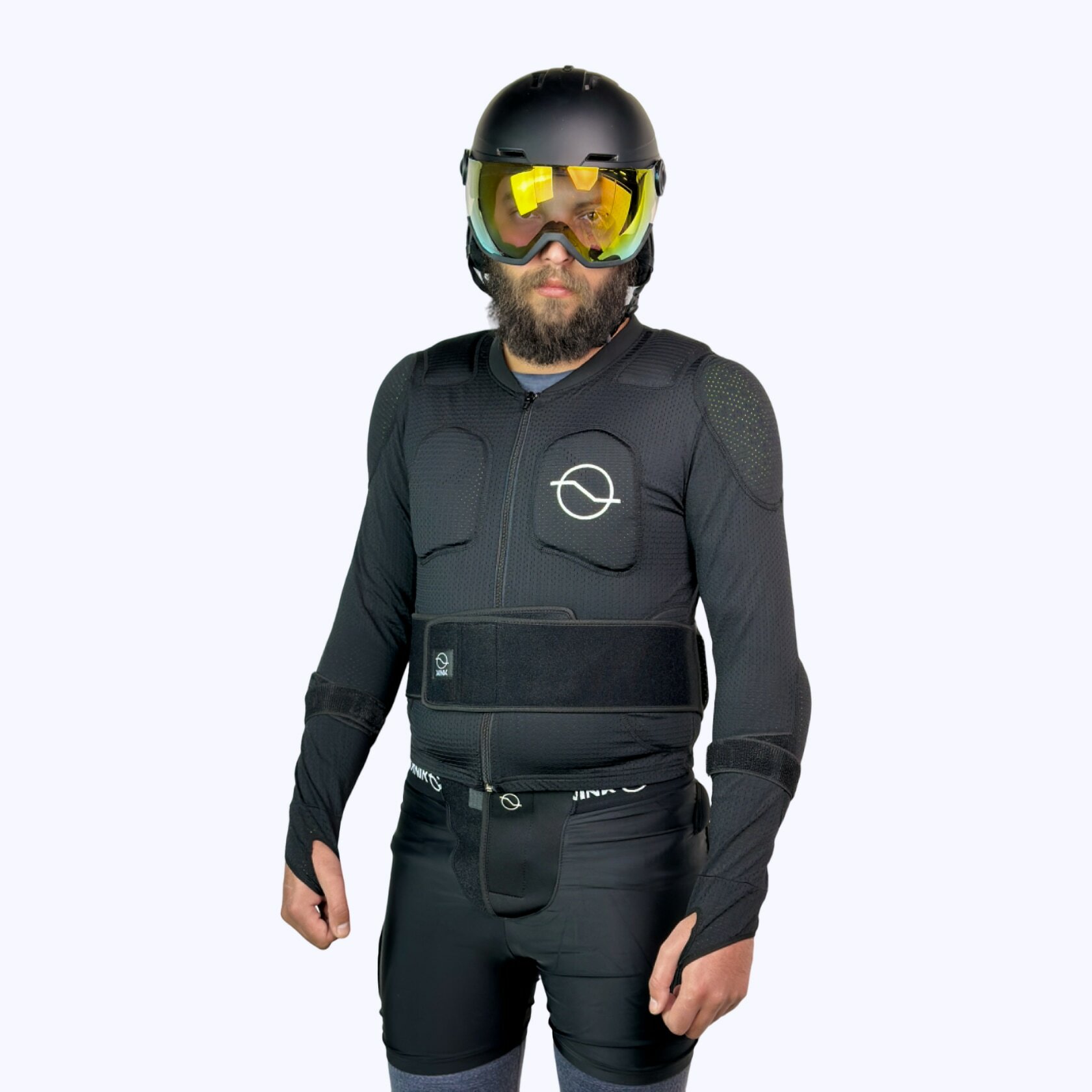 Защита фулбоди Kink Jacket back protector Esa - Черный - Размер: S