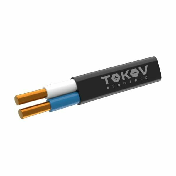 Кабель силовой TOKOV ELECTRIC ППГ-Пнг(А)-HF, 2х1.5 мм2, ОК (N), 0.66кВ, 100 м