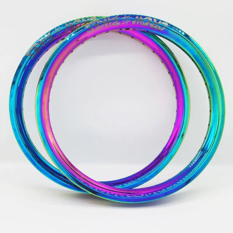 Гальванический обод Raven BMX 16 дюймов Бирюзовый, 2pcs