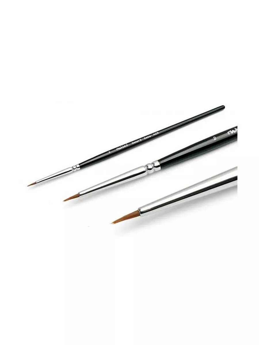 Кисть Runail Professional Detail Sable ACR, №2, для дизайна ногтей