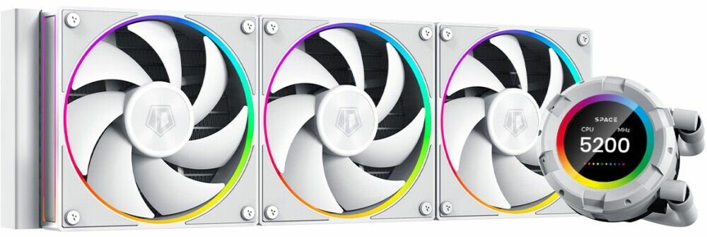 Система водяного охлаждения для ПК ID-Cooling SL360 WHITE