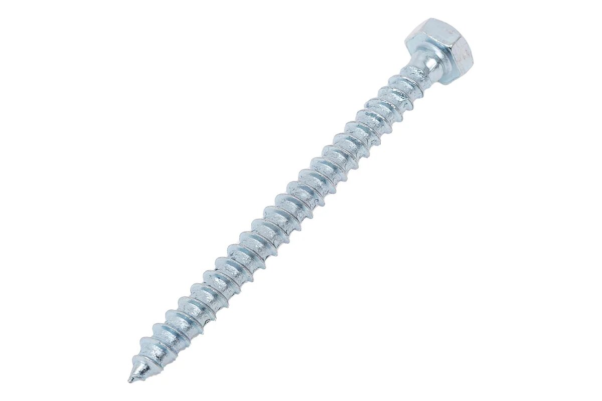 STEELREX шуруп для крепления лаг и реек цинк 6x70 мм коробка 40 шт. для каркасного монтажа