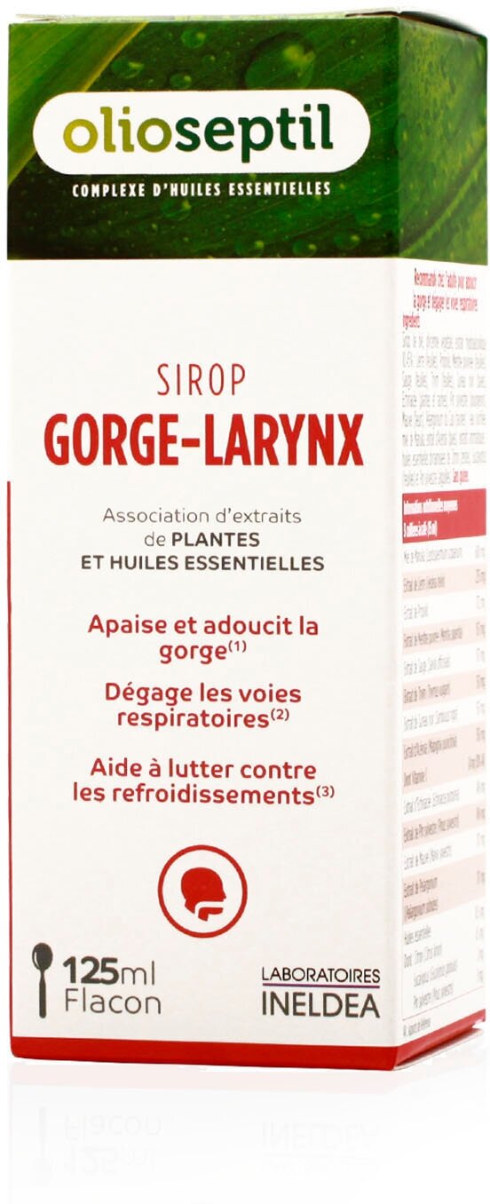 Олиосептил сироп для горла 125мл