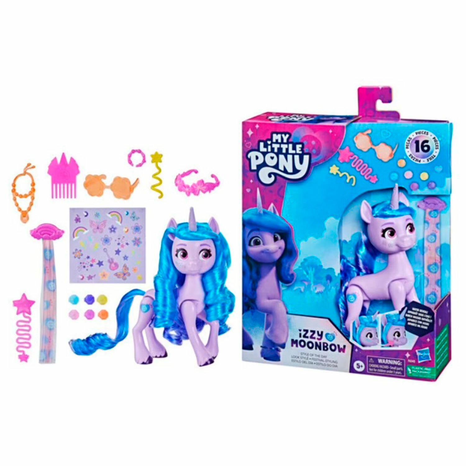 Игровой набор Hasbro - Мой маленький пони, в наборе: 1 фигурка пони с модными аксессуарами ( высота 14 см), серия My Little Pony, возраст 5+, F6343