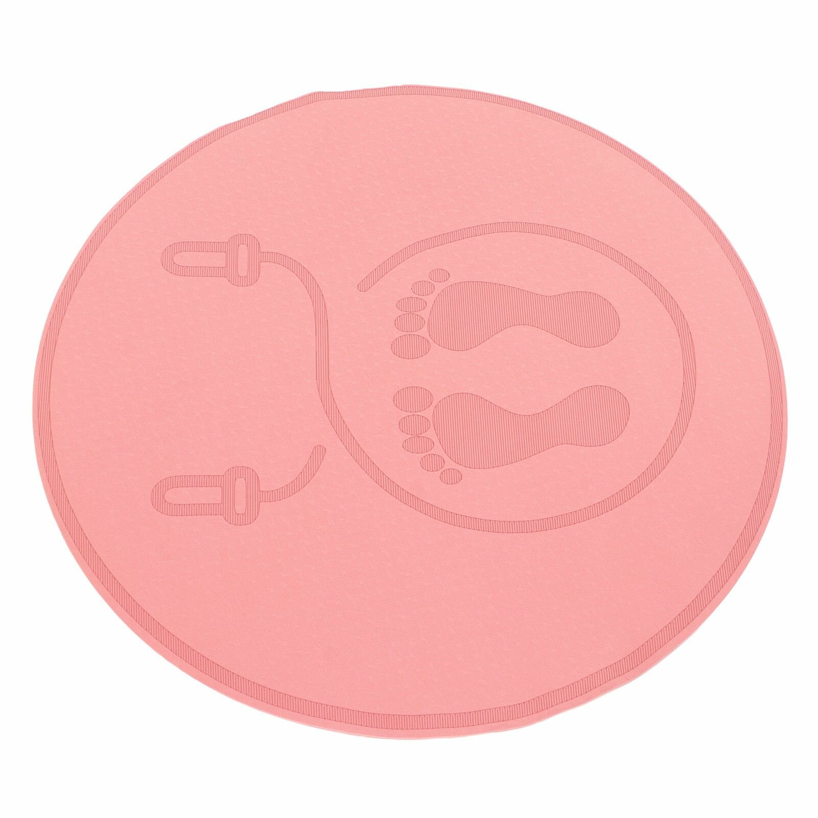 Коврик для прыжков со скакалкой круглый коврик для йоги TPE амортизация шумоподавление для домашнего спортзала в помещении