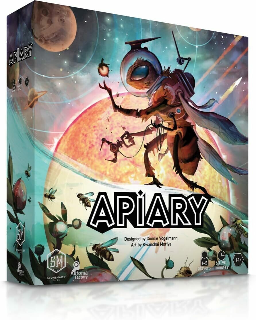 Настольная игра Stonemaier Games Apiary / Апиарий на английском языке (стратегия, от 1 до 5 игроков)