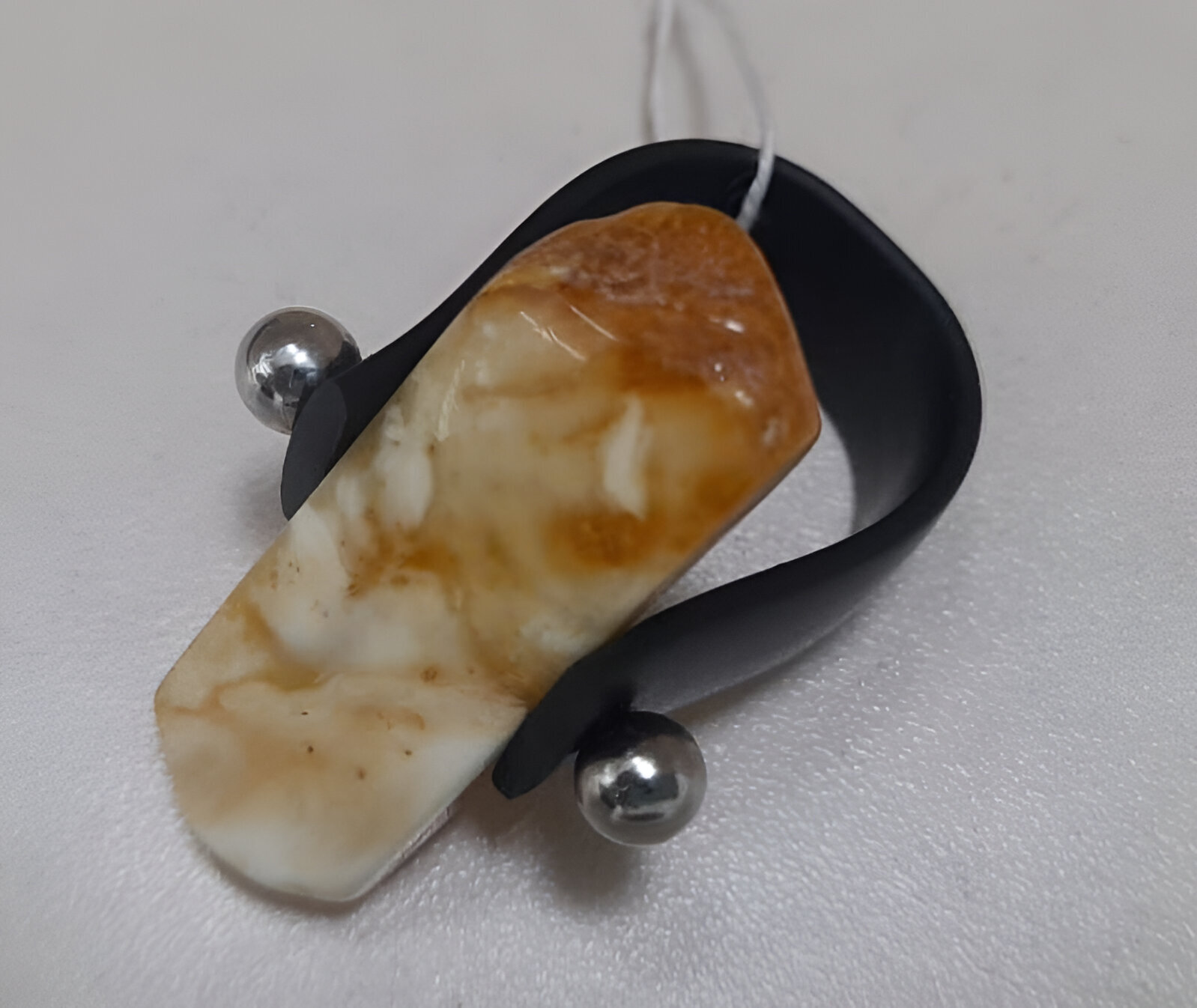 Печатка, янтарь