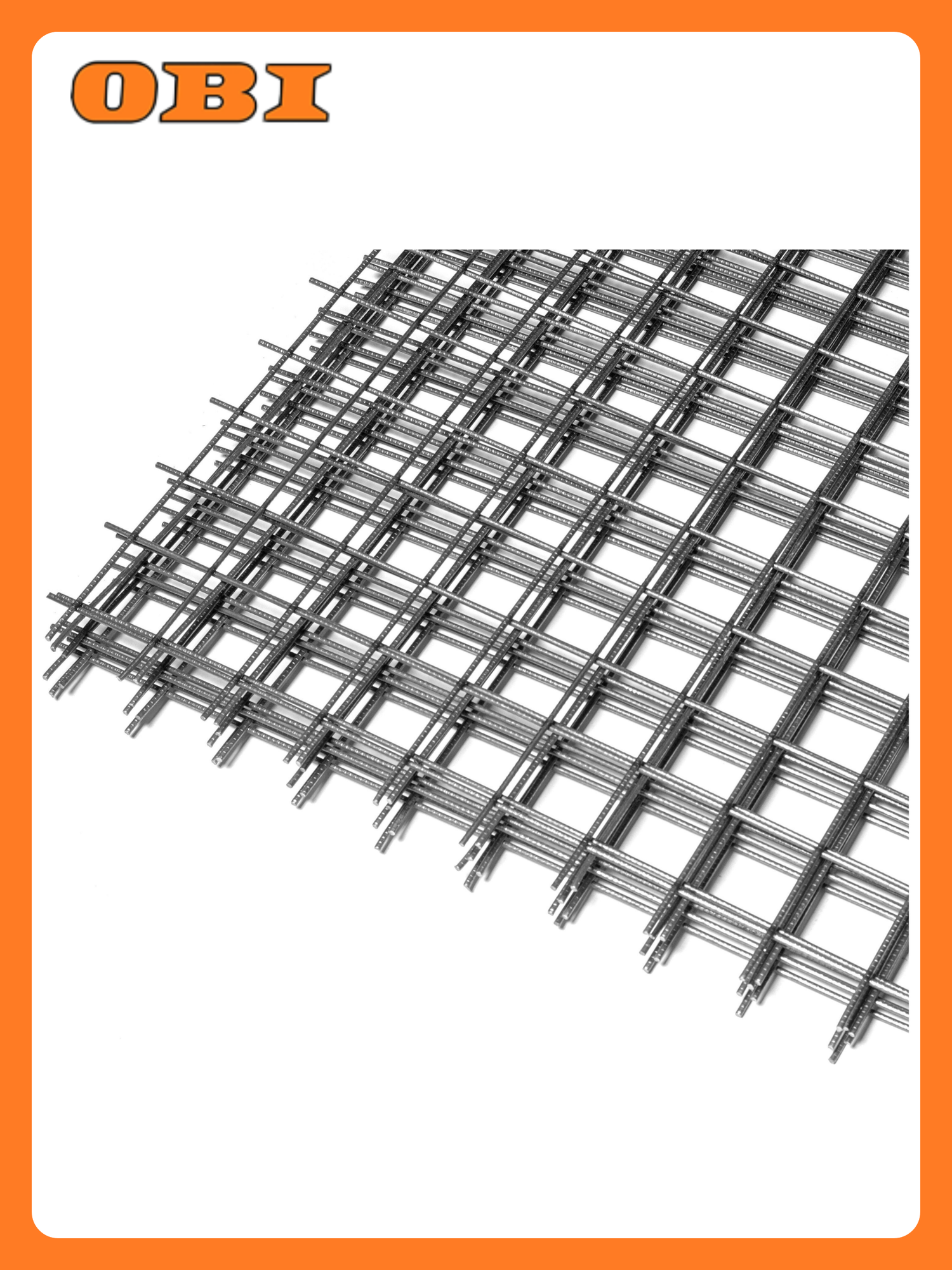 Армирующая сетка Таврос, для стяжки, сталь, 50x50 мм, 200x50 см