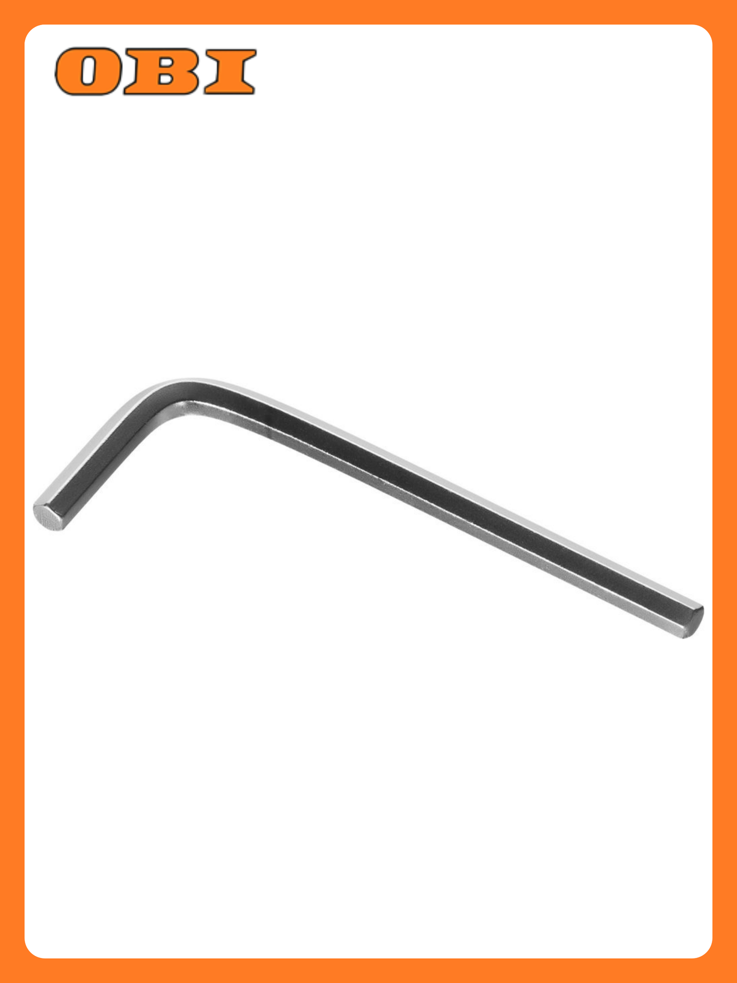 Ключ имбусов ЗУБР шестигранный 5 мм