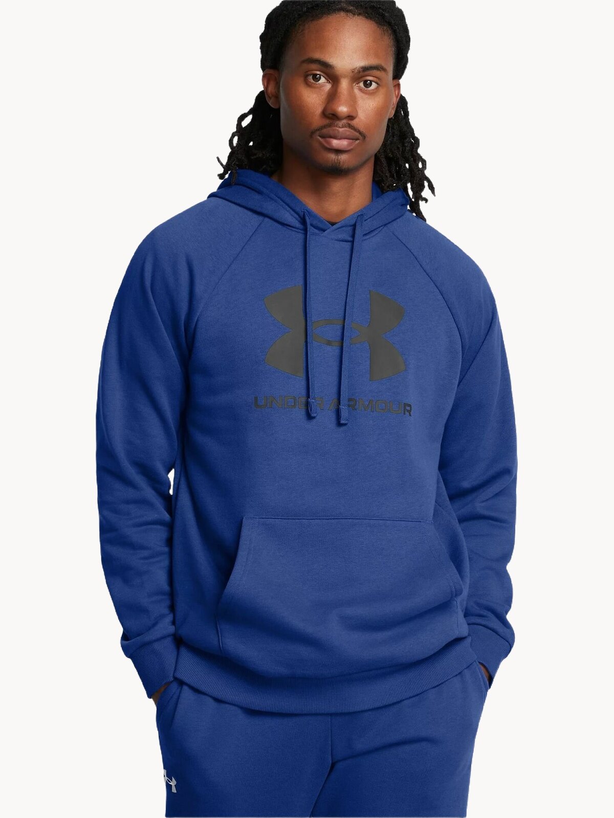 Худи Under Armour Rival , размер XS, , синий