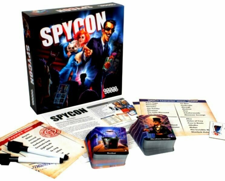 Настольная игра Нескучные игры "Spycon", от 12 лет, в коробке