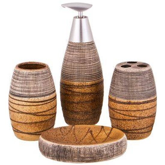 Набор для ванной комнаты Lefard 4 пр. 755-201