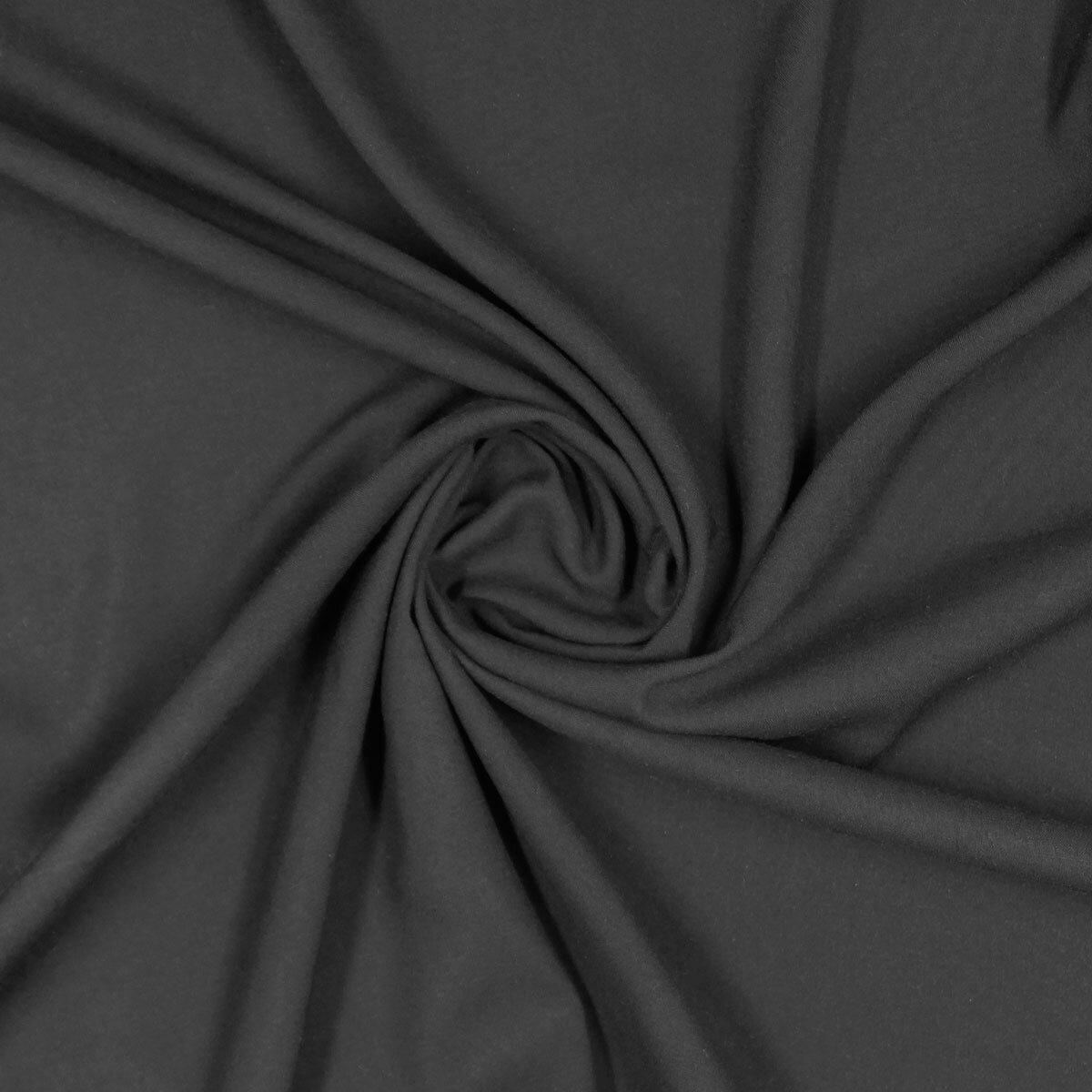 Вискоза Ткани-100 для шитья, 100 % вискоза, 1,4*1 метр, цвет черный