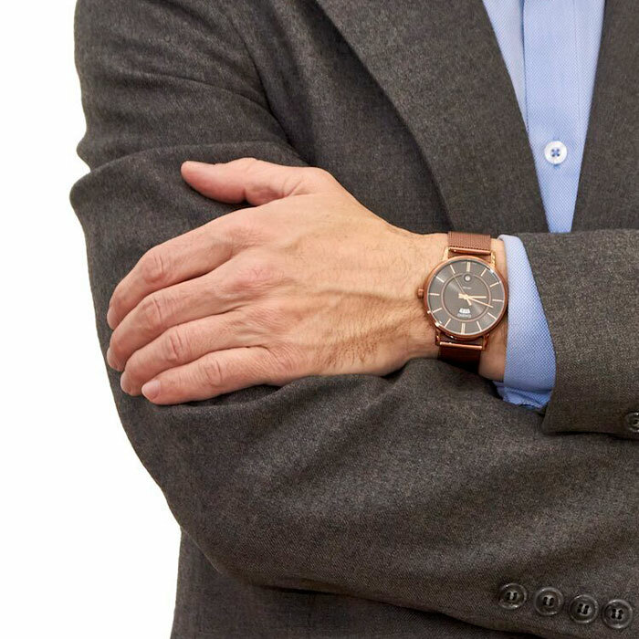 Наручные часы CASIO Collection, серый, коричневый — фото 1