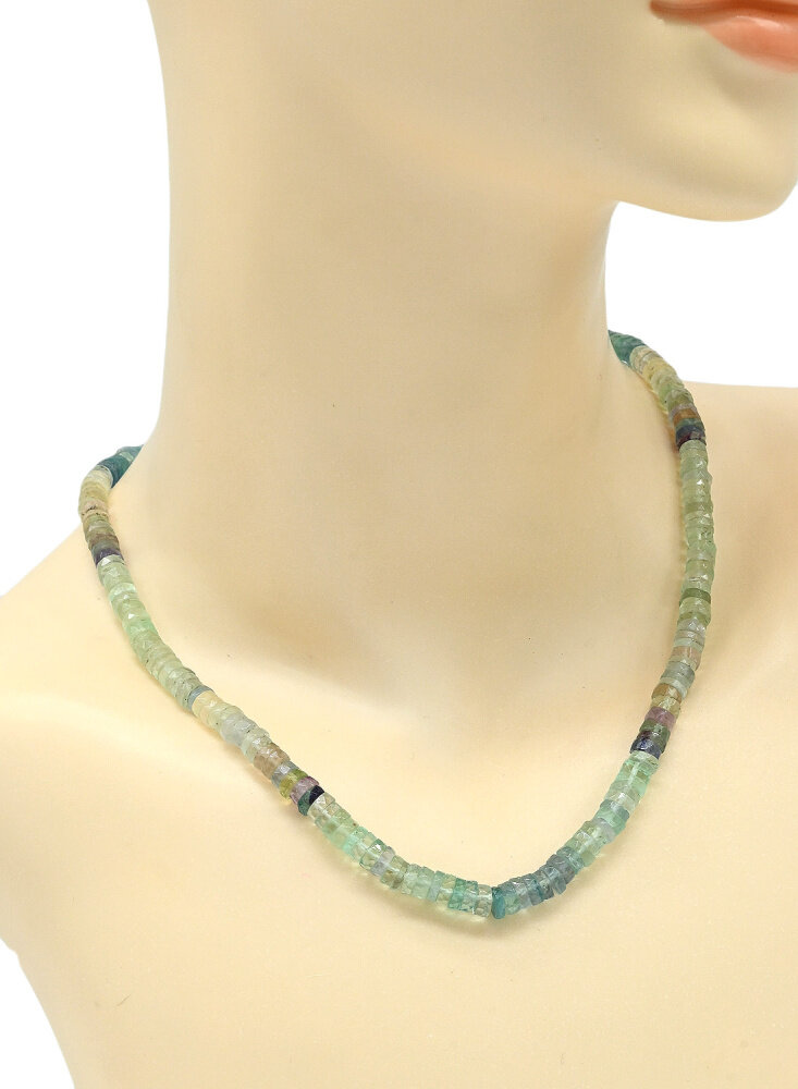 Бусы, флюорит