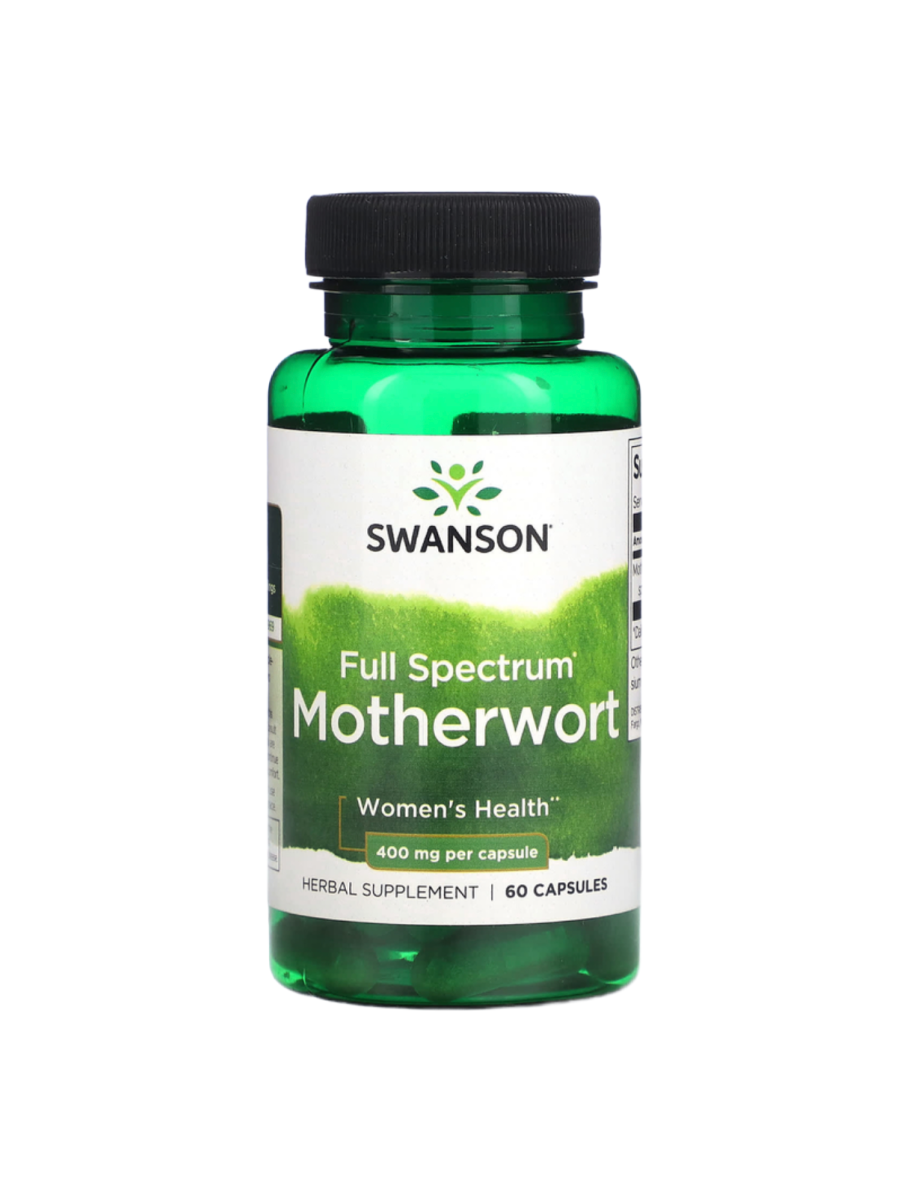 Swanson Full Spectrum Motherwort 400 mg, 60 капс.